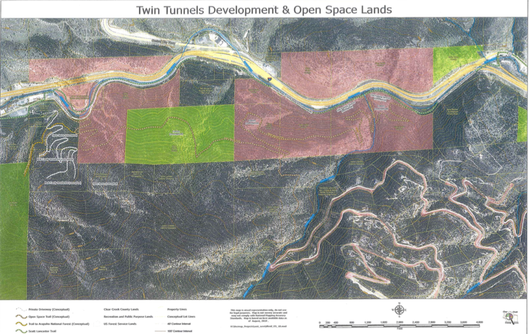 TTD & Open Space Lands Map - Colorado Ranch and Land