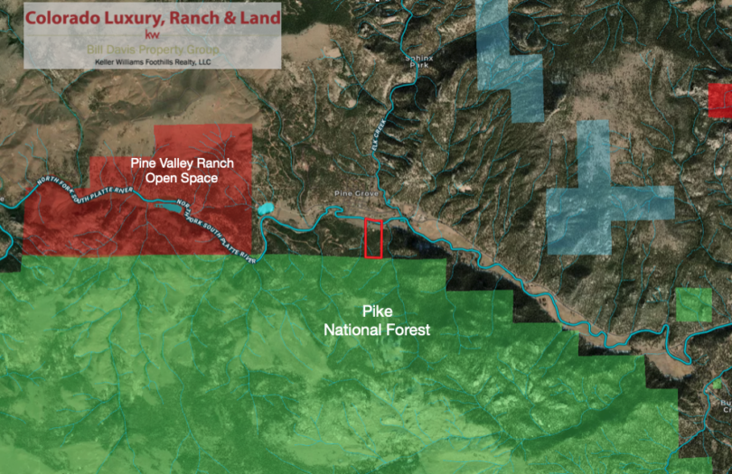 Public Lands Map - Colorado Ranch and Land