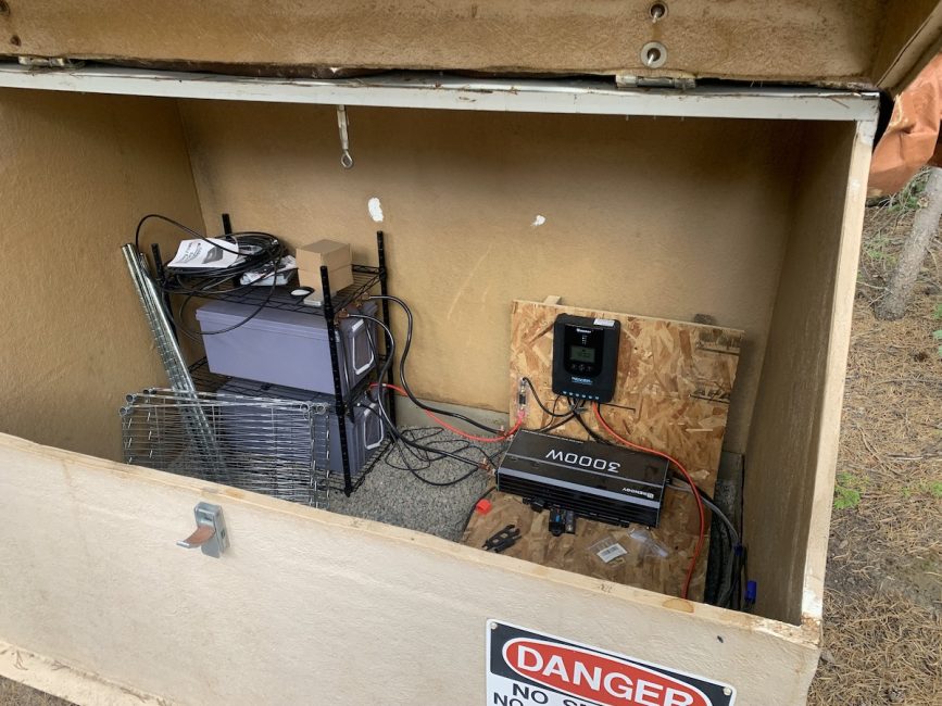 Battery Bank & Inverter - Colorado Ranch and Land