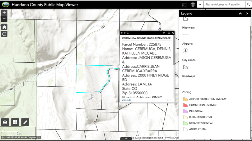 Property Details & Maps - Colorado Ranch and Land
