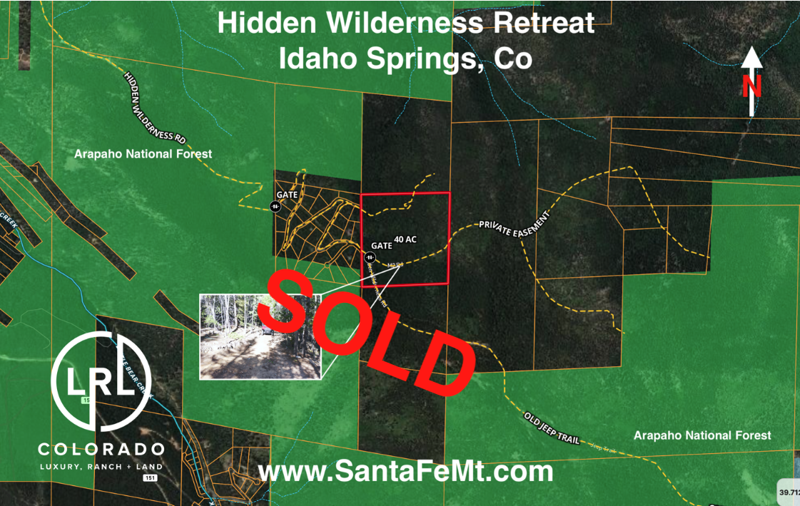 Hidden Wilderness Retreat - Colorado Ranch and Land